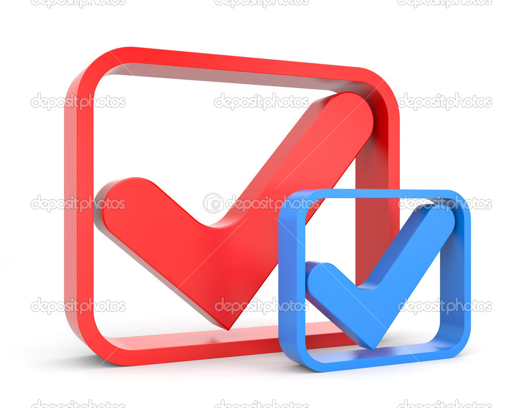 Comprobar símbolo: fotografía de stock © Pixelery.com #16874465 ...