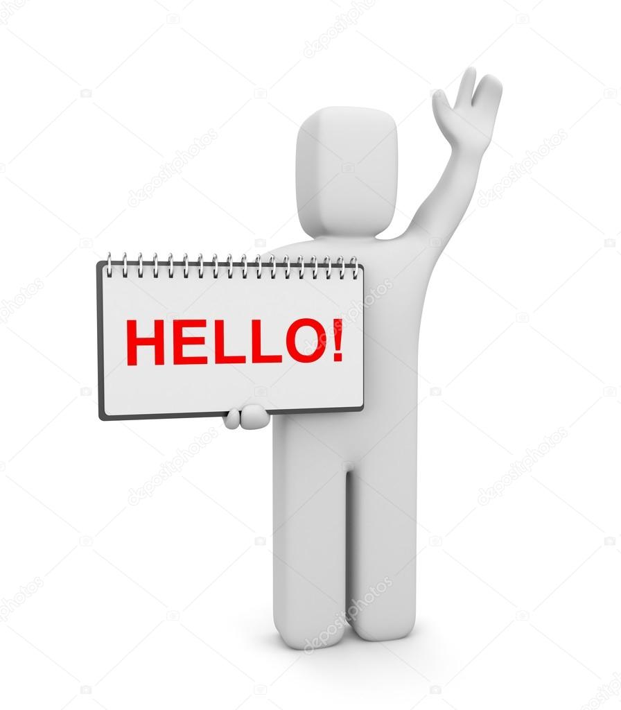 Hello! Stock Photo by ©Pixelery.com 32356329