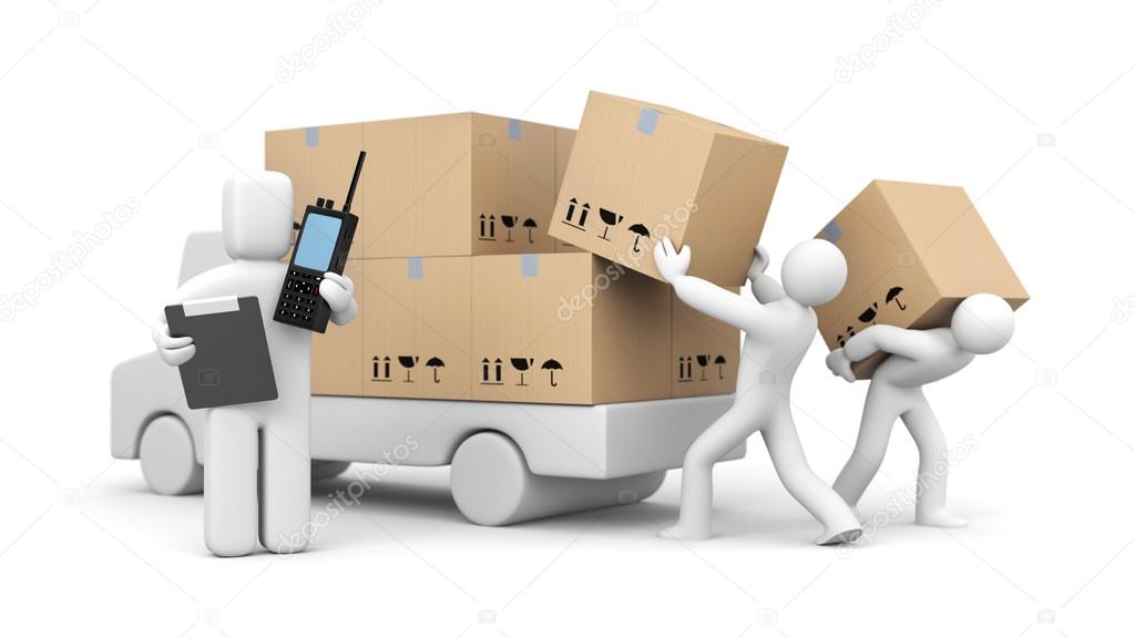 Management process of loading — Stock Photo © Pixelery.com #40975787