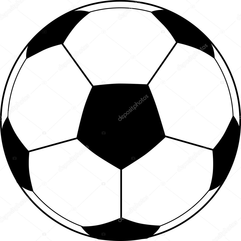 Vetor de bola de futebol — Vetor de Stock © photos #22472367