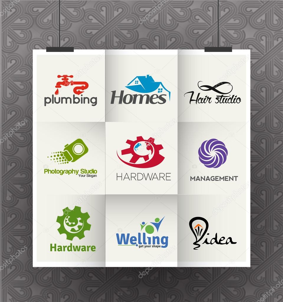 Corporate Symbol Design Template Stock Vector Image by ©redshinestudio ...