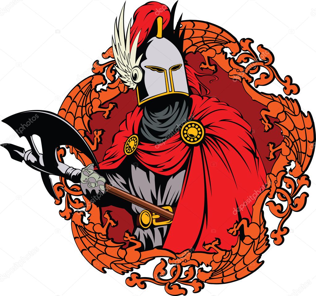 Caballero medieval Vector de stock por ©bomg11 13545505