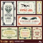 Fun Halloween Spoof Labels Set 4 Stock Vector Image by ©janeh15 #20458425