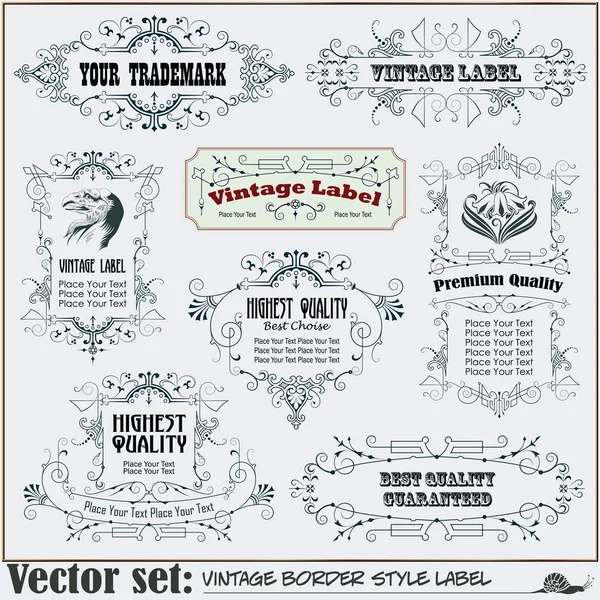 Border style labels on different topics Stock Vector Image by ©bomg11 ...