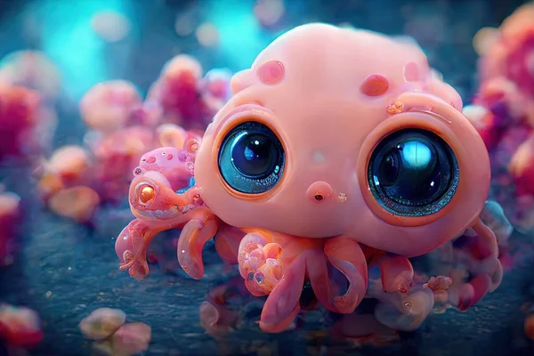Cute Baby Octopus