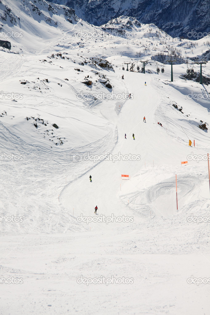 Ski slope — Stock Photo © zocchi2 #22369307