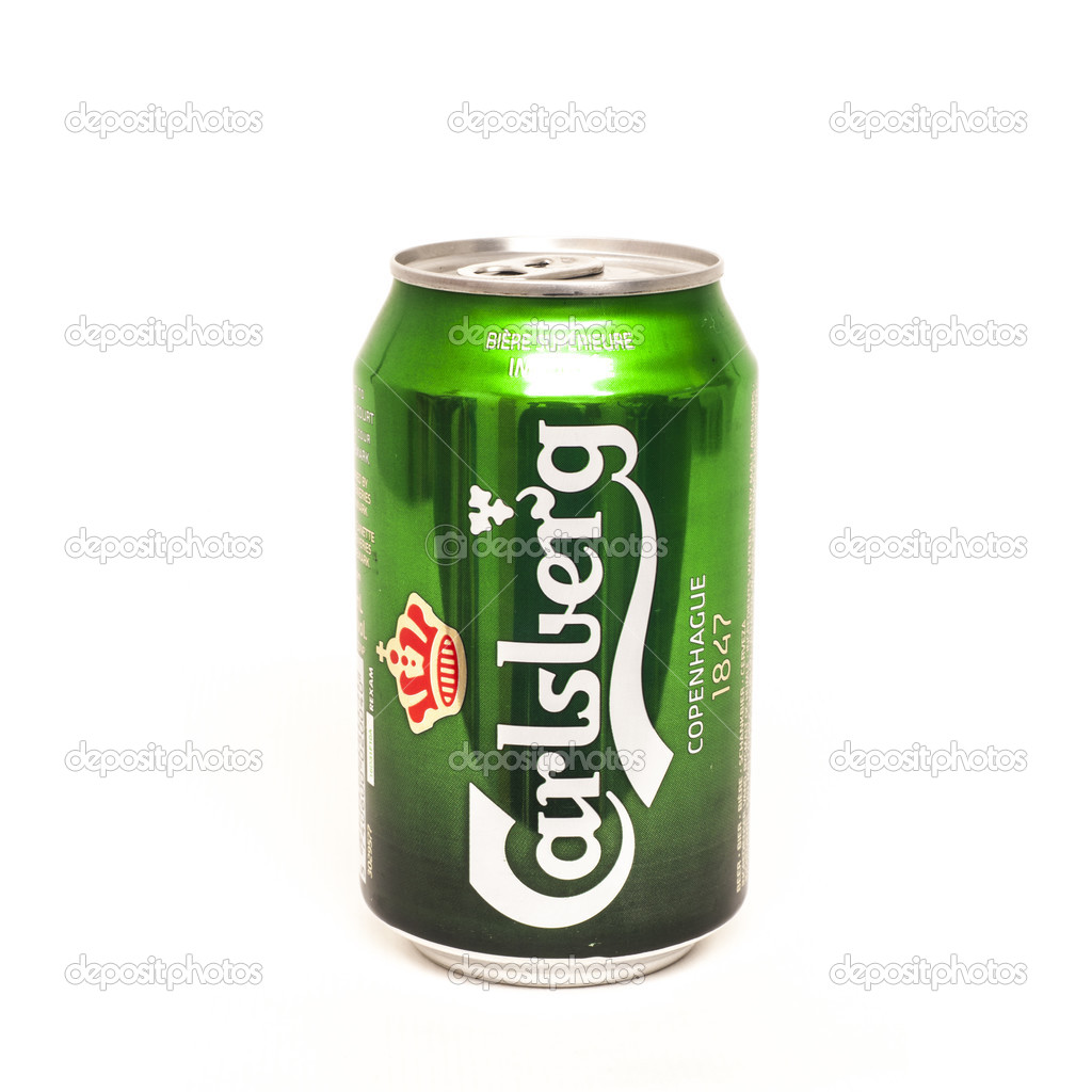Carlsberg Lager angled — Stock Editorial Photo © Tonygers #38014787