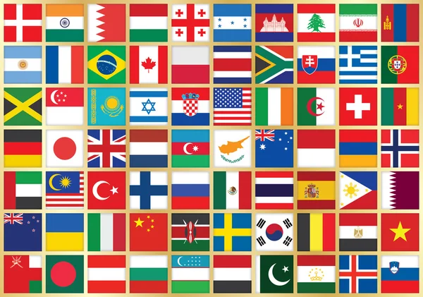 100,000 Flags of the world Vector Images | Depositphotos