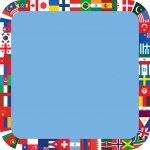 Frame made of European flags Stock Vector Image by ©romantiche #11663501