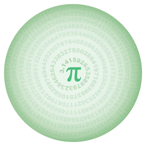 Number pi Stock Vector Image by ©romantiche #40008219