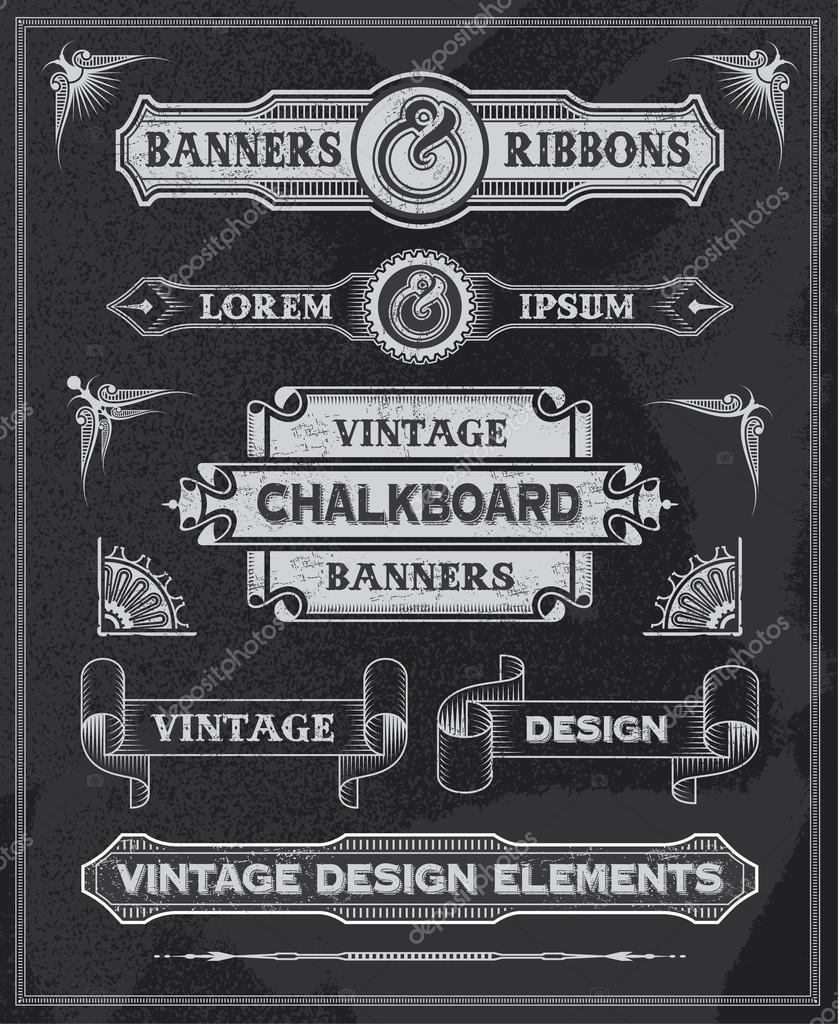 Chalkboard Banner Download