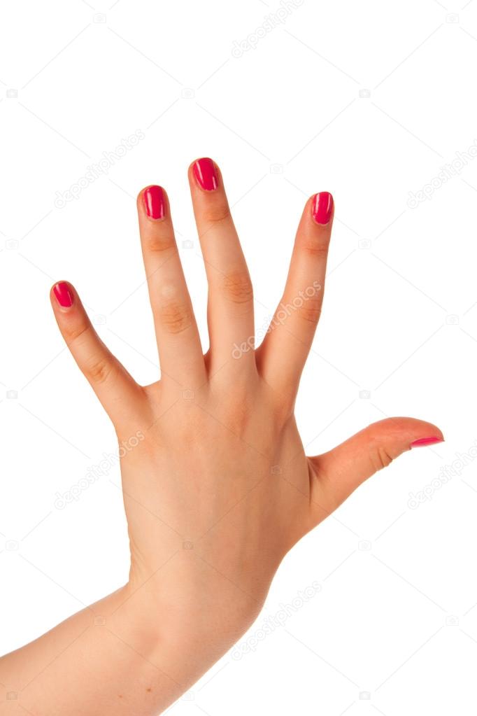 Female Right Hand Holding