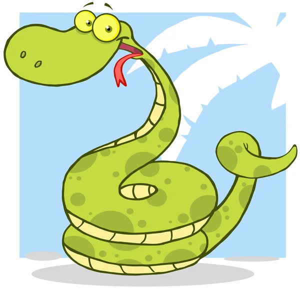 Cartoon snake Stock Photo by ©artecke 50387755