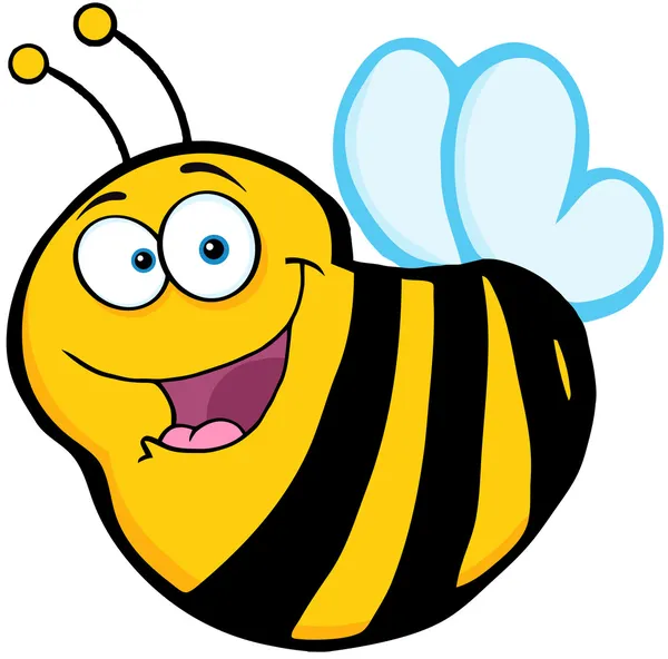 Happy Bee Cartoon Mascot Character — Stock Vector © HitToon #141909188 Happy Bee Cartoon Mascot Character — Stock Vector © HitToon #141909188