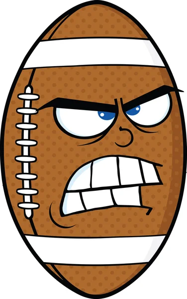 Angry Football Face