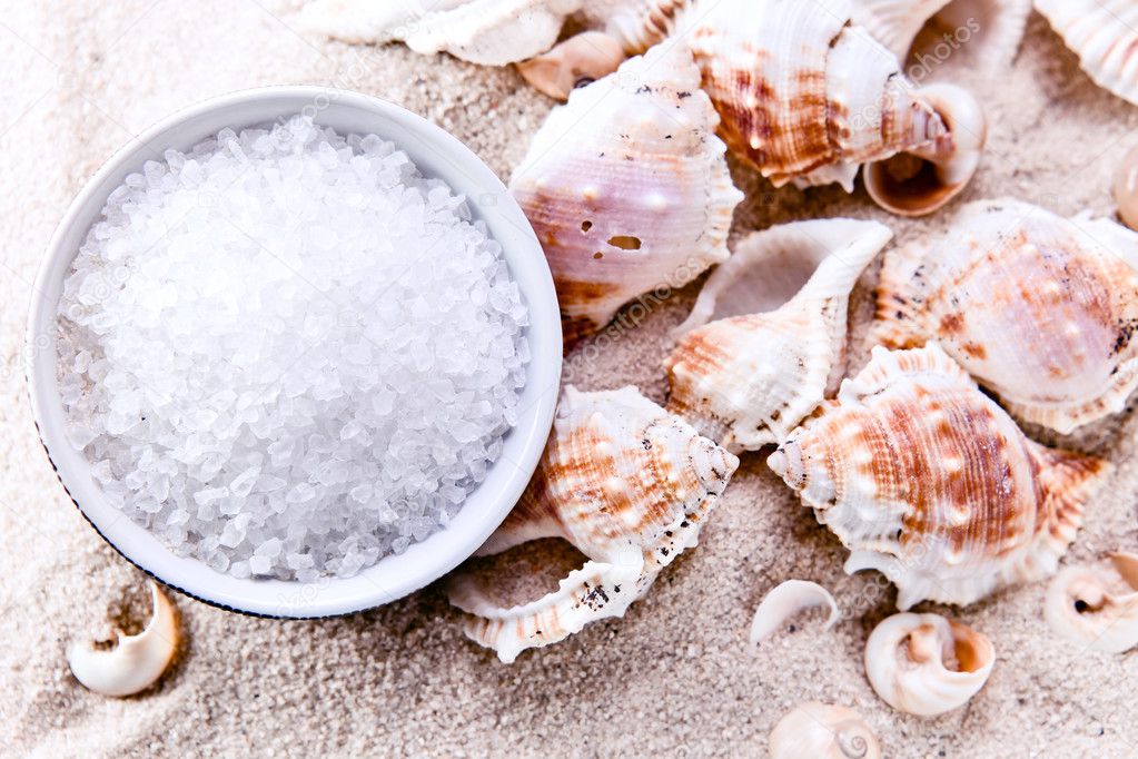 Sea salt — Stock Photo © igorr1 #33571645