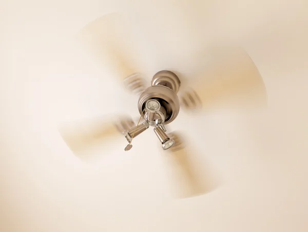 Vintage ceiling fan in motion — Stock Photo © brebca #27846091