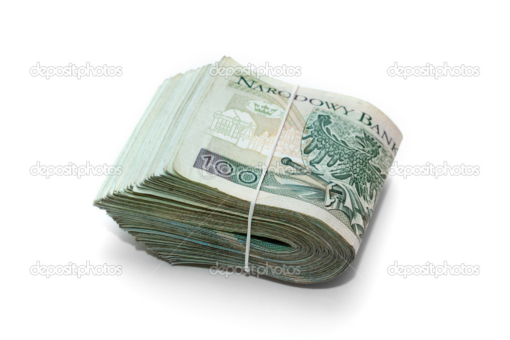 Stack of polish banknotes Stock Photo by ©apeyron 36775171