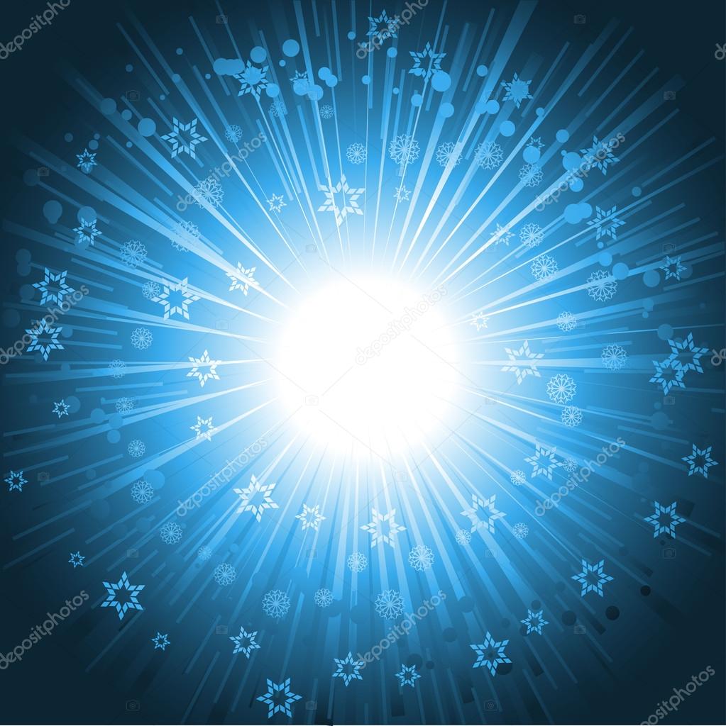 Abstract blue star background Stock Vector Image by ©elaineitalia #12635974