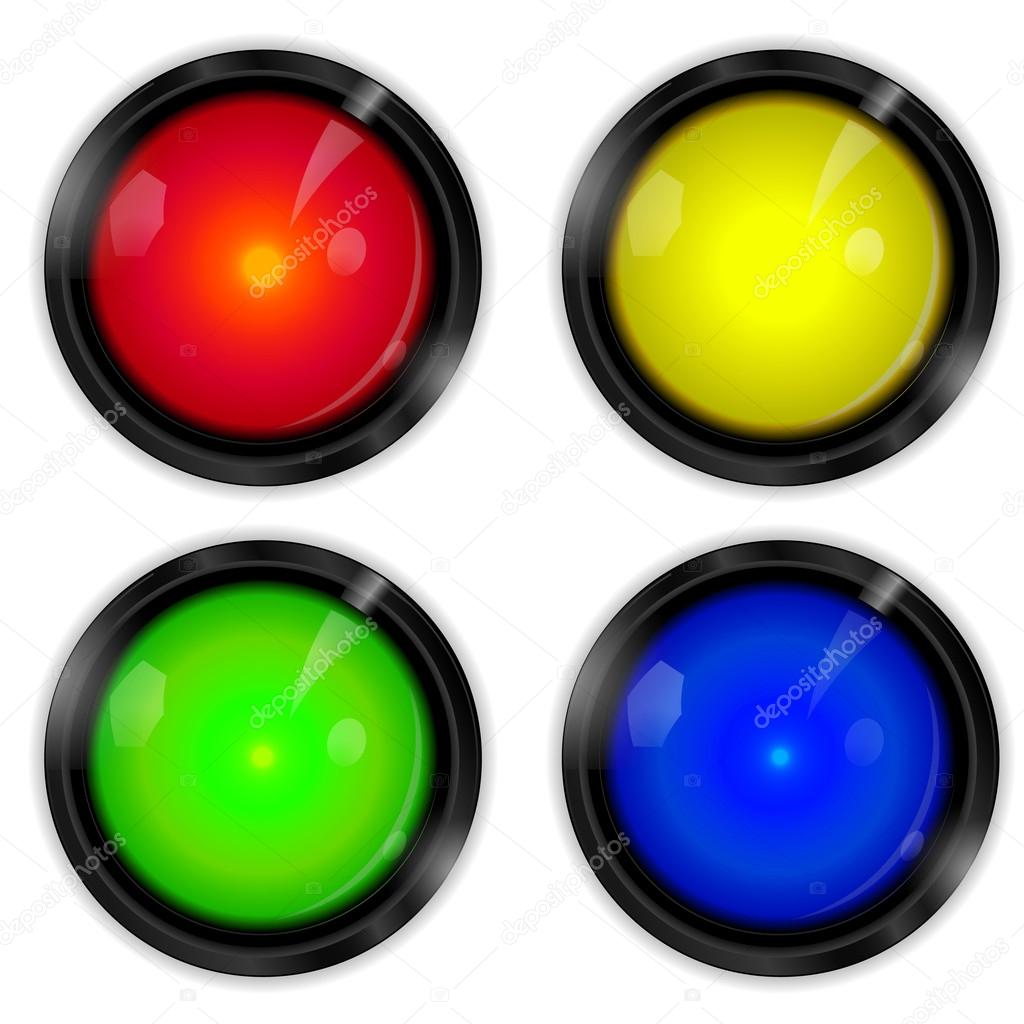 Arcade buttons Stock Vector Image by ©elaineitalia #31013753