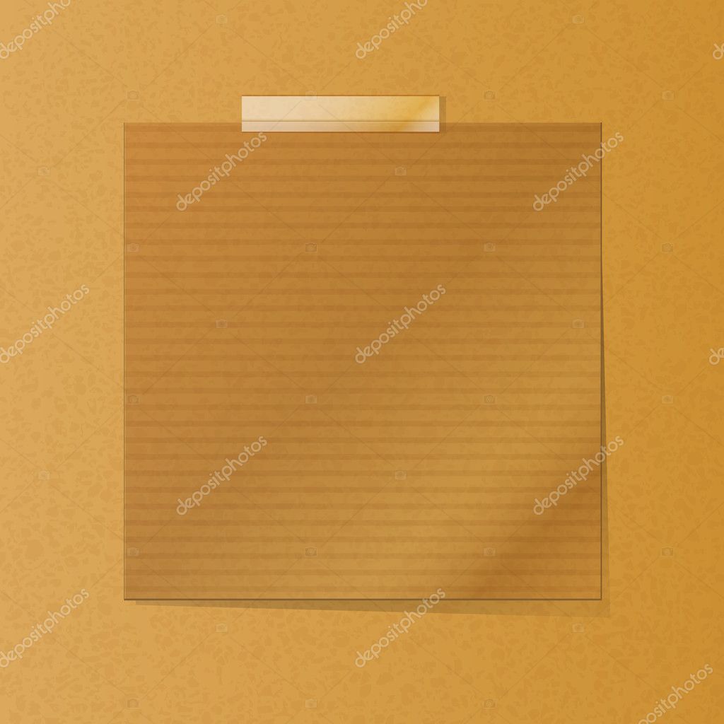 Brownpaper note on texture background Stock Vector Image by ...