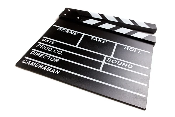 Clapper board on white background Stock Photo by ©jirkaejc 34075503