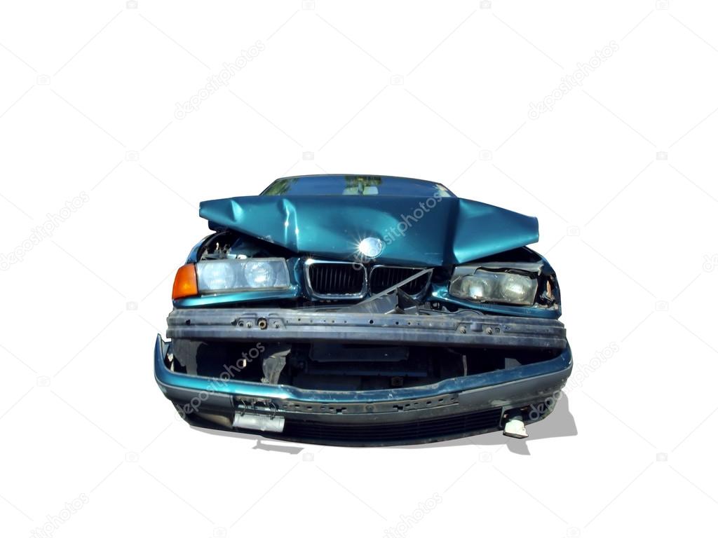 Bmw wreck isolated Stock Photo by ©tdoes1 12784565