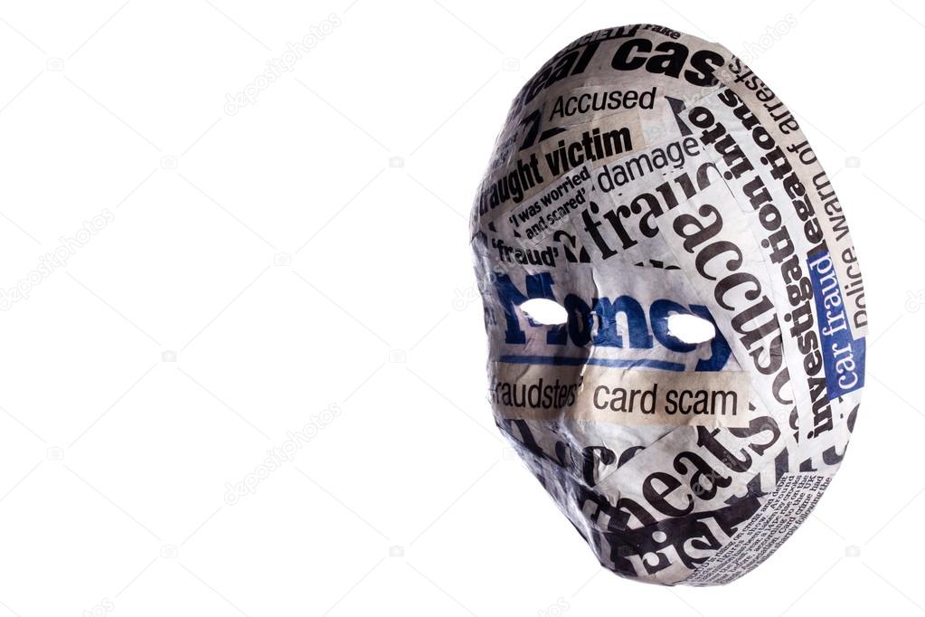 Identity fraud concept mask — Stock Photo © mreco99 #22891544