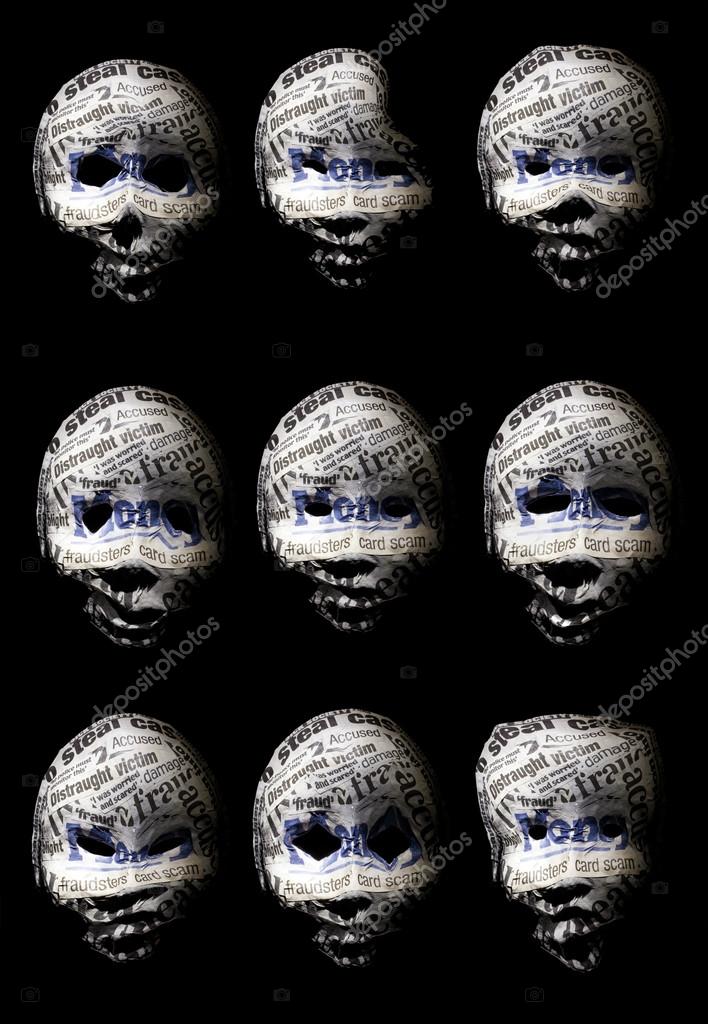 Many faces of identity fraud Stock Photo by ©mreco99 23146862