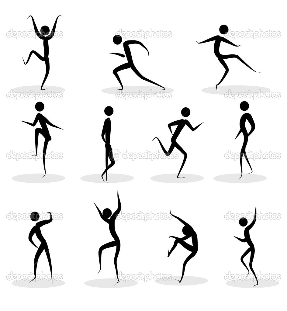 Abstract silhouettes — Stock Vector © archymeder #12694229 Abstract silhouettes — Stock Vector © archymeder #12694229
