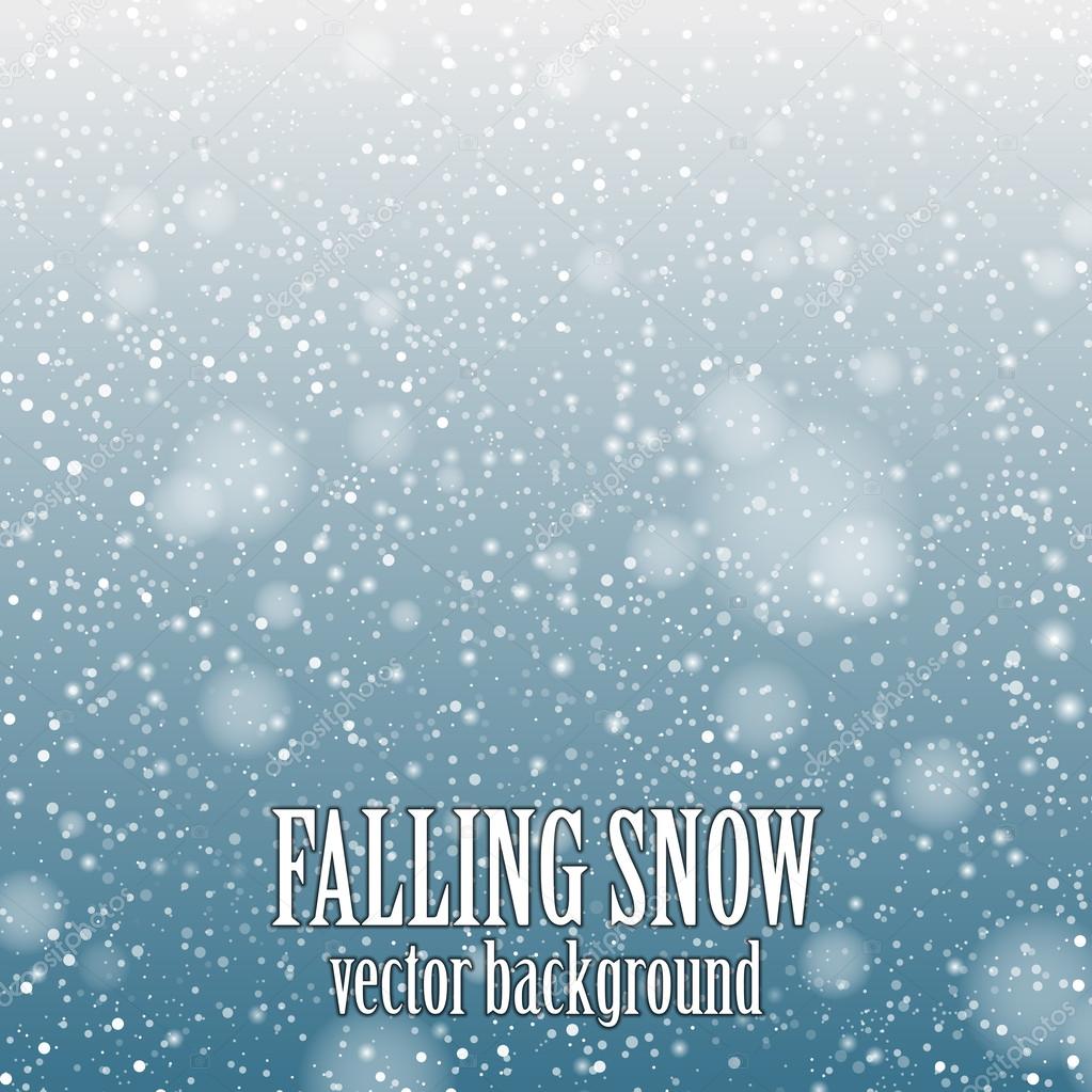 Falling snow Stock Vector by ©vlastas 35062887