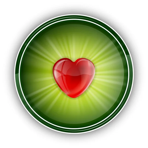 Red heart Stock Vector Image by ©vlastas #18675399