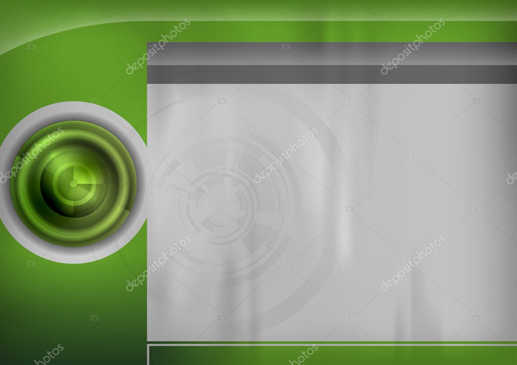 Plantilla verde Vector de stock #40132537 de ©vlastas