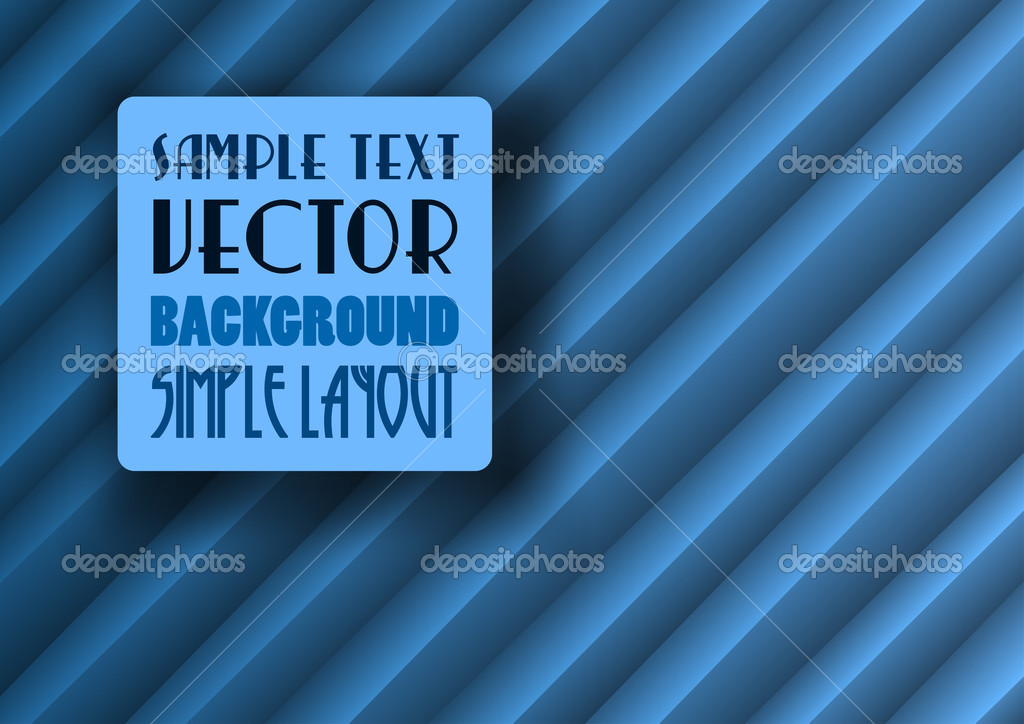 Blue Folded Paper Stock Vector by ©vlastas 41470089