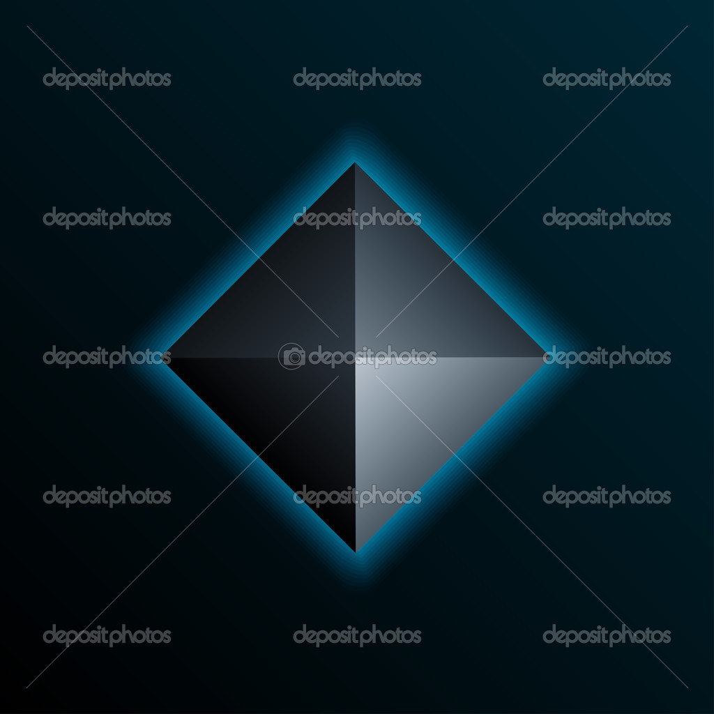 Blue Pyramid Stock Vector Image by ©vlastas #46574933