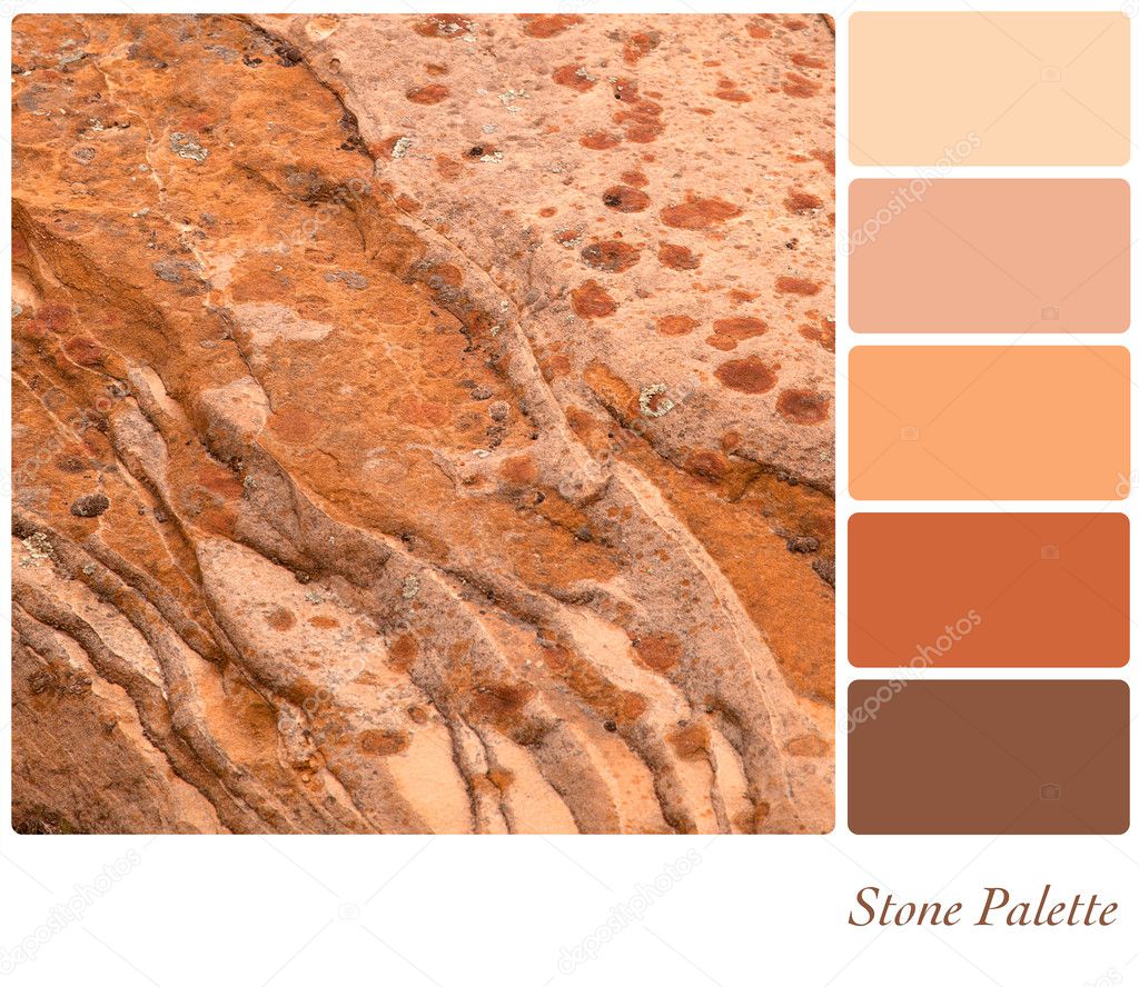 Stone palette — Stock Photo © rixipix #12608448