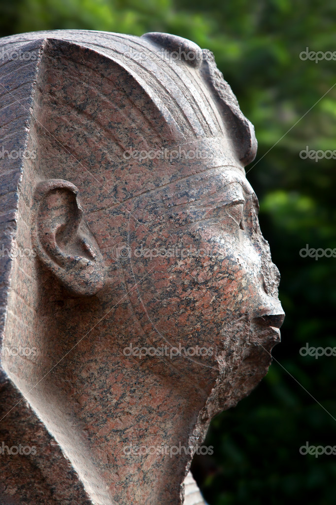 Pink Granite Sphinx Stock Photo by ©rixipix 14288731