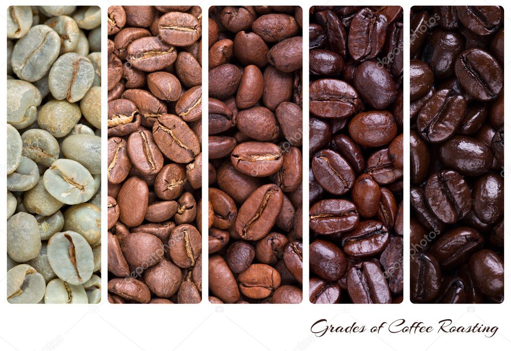 Grados de tostado de café: fotografía de stock © rixipix #23048924 ...