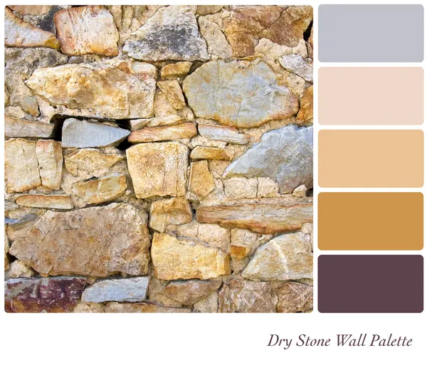 Stone color palette swatches with complimentary Stock Photo by ...