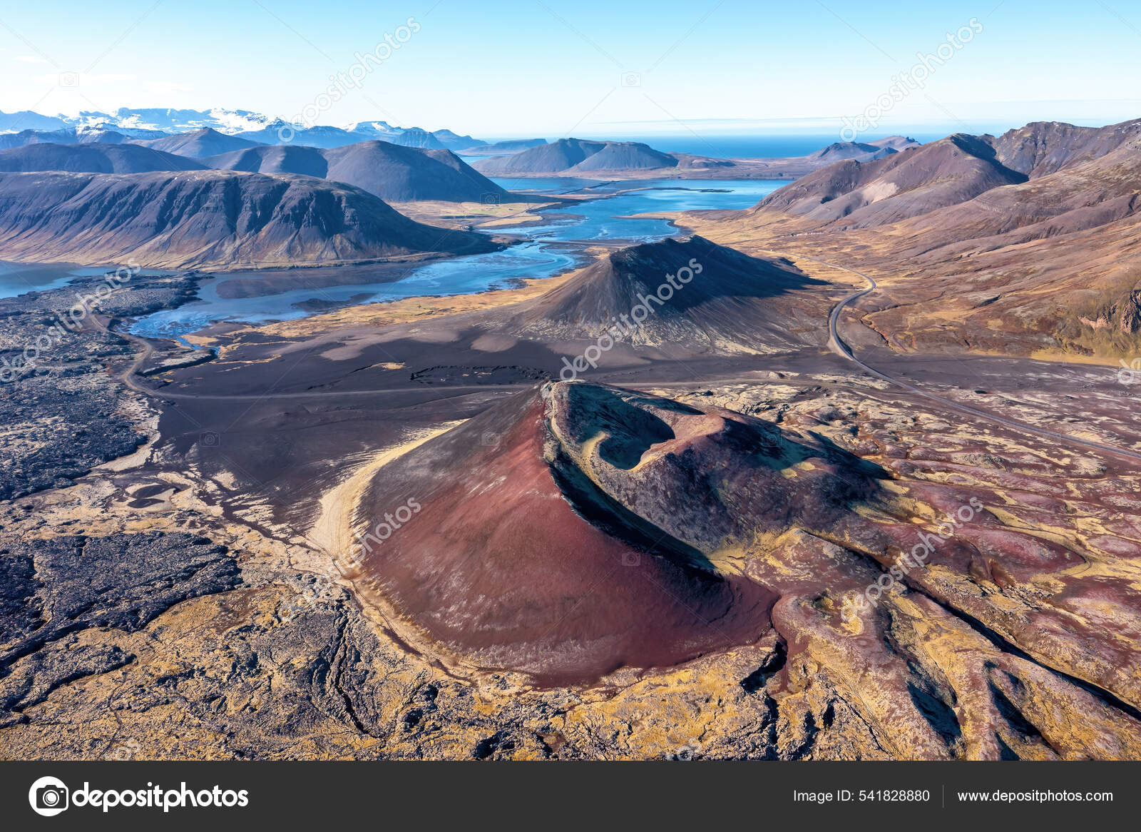 Extinct Volcano Crater