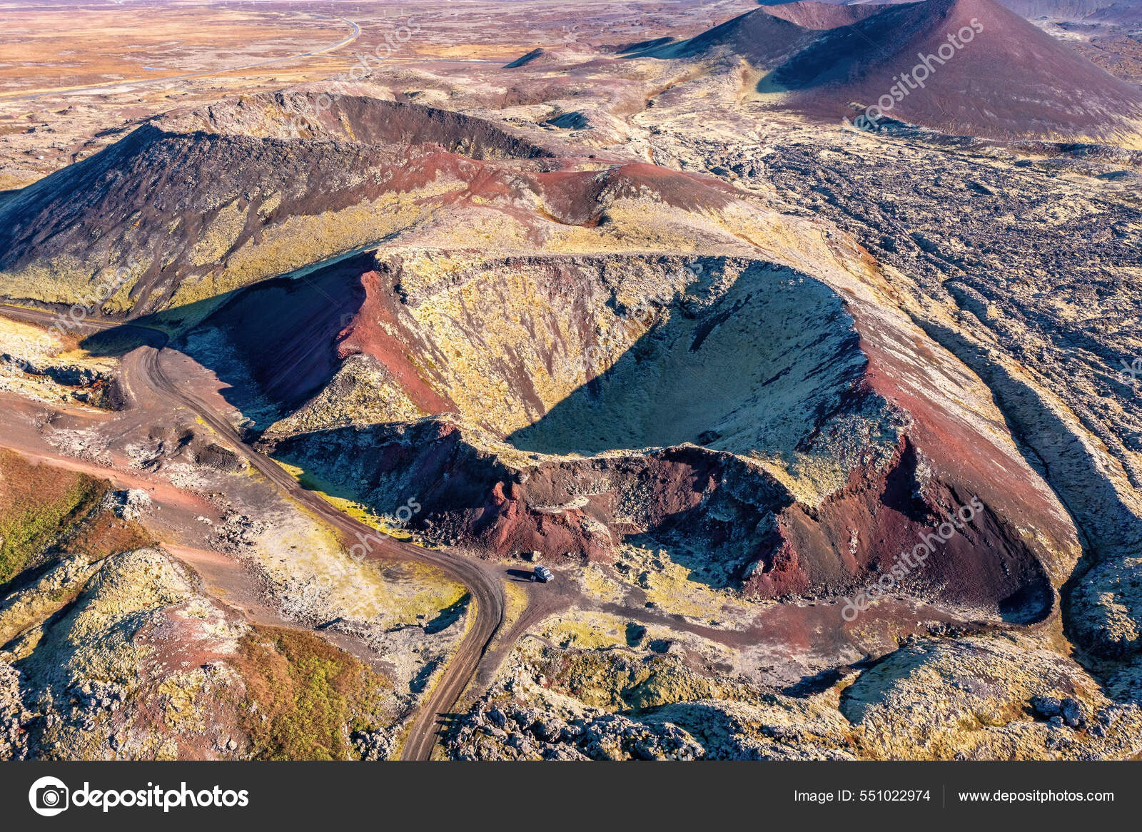 Extinct Volcano Crater