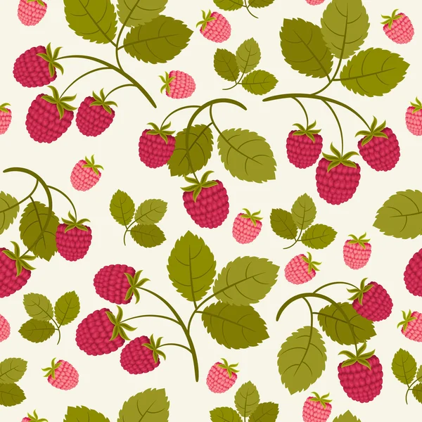 Seamless raspberry pattern. Cute hand drawing raspberry background ...