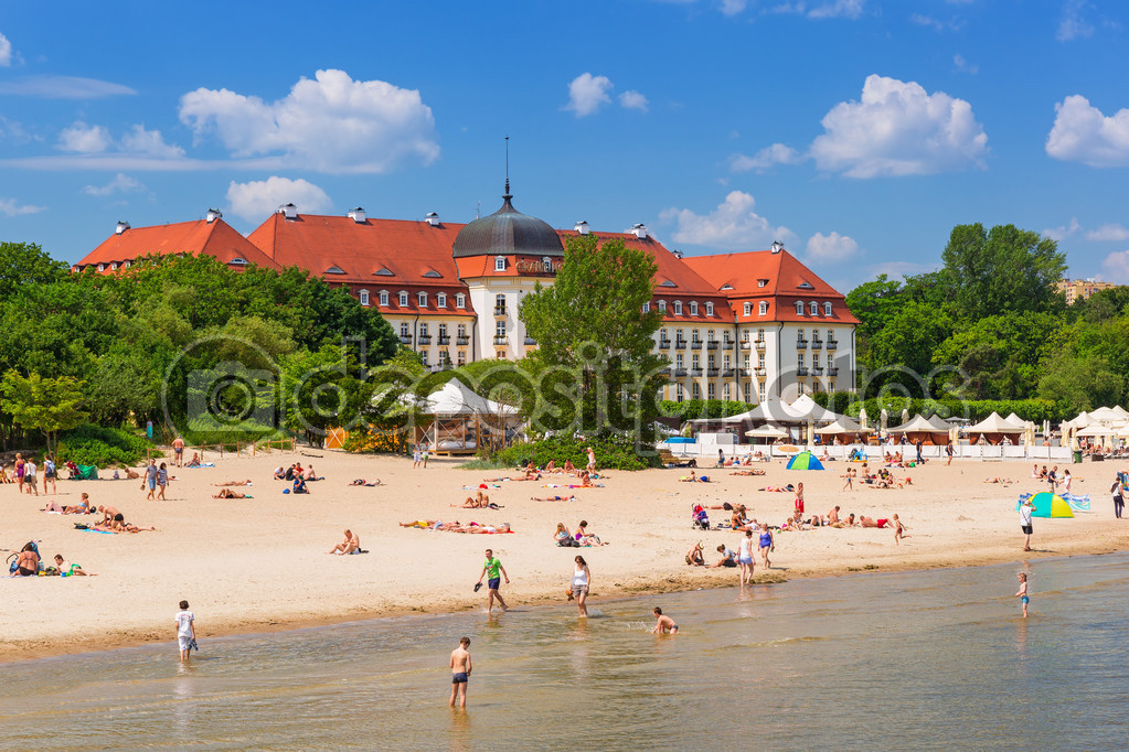 People on the beach of Sopot – Stock Editorial Photo © Patryk_Kosmider ...