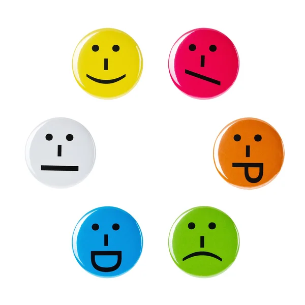 Colorful smileys — Stock Photo © xtrekx #2324527