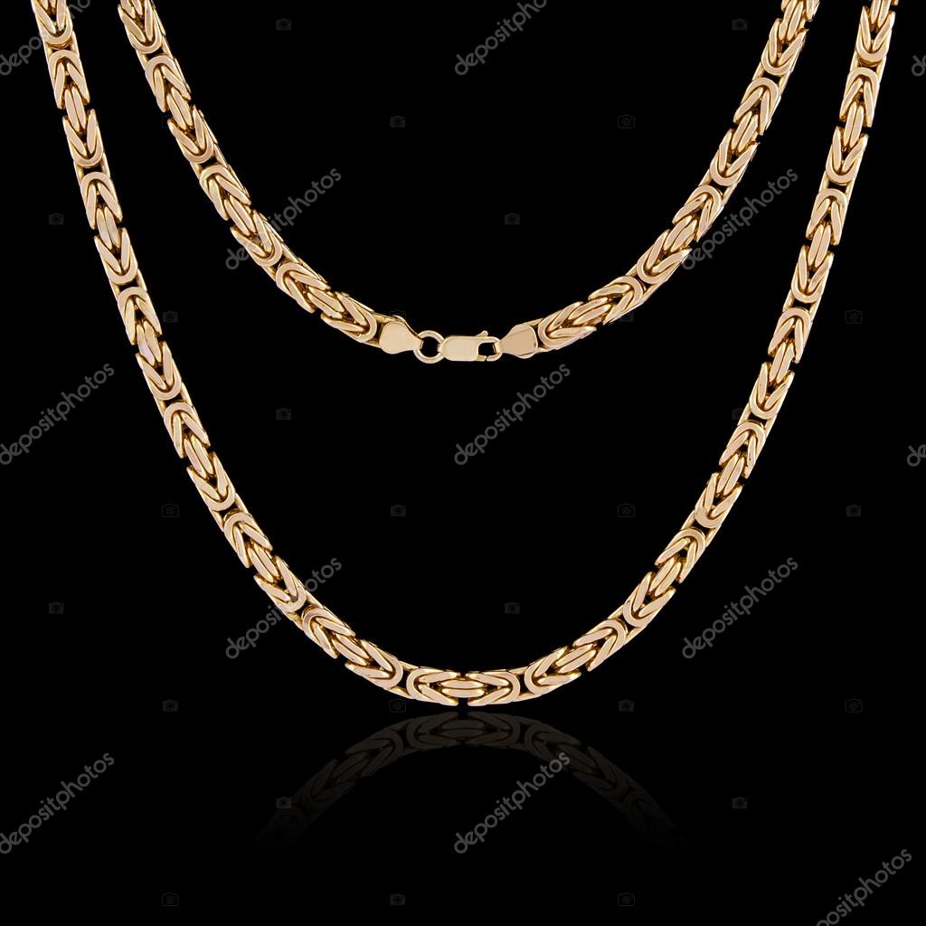Golden chain Stock Photo by ©xtrekx 46085857