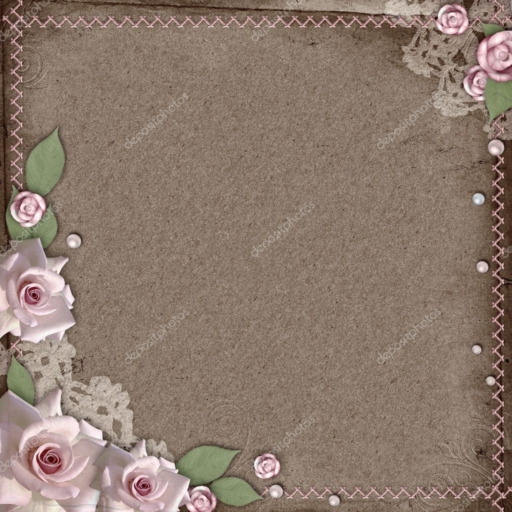 Vintage beautiful wedding background Stock Photo by ©o_april 18376851