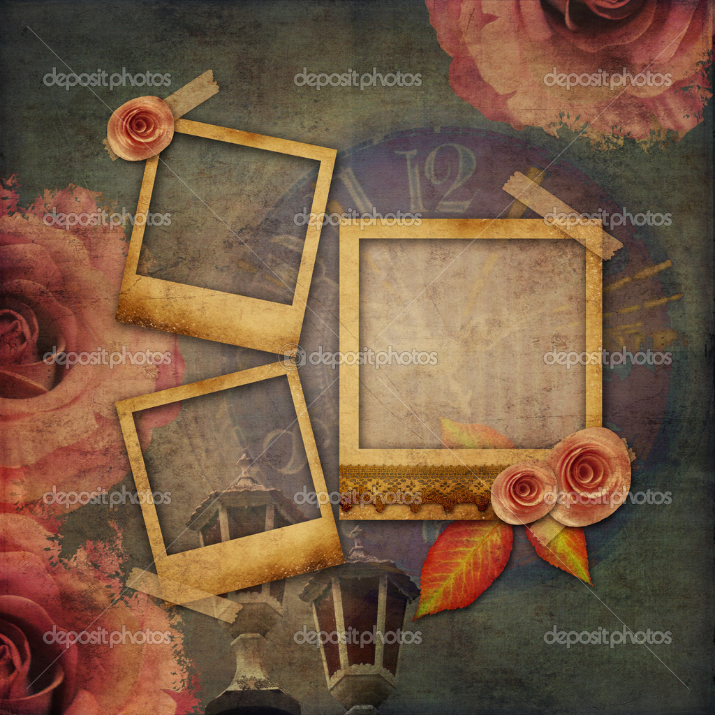 Vintage texture background with watch (time) Stock Photo by ©o_april ...