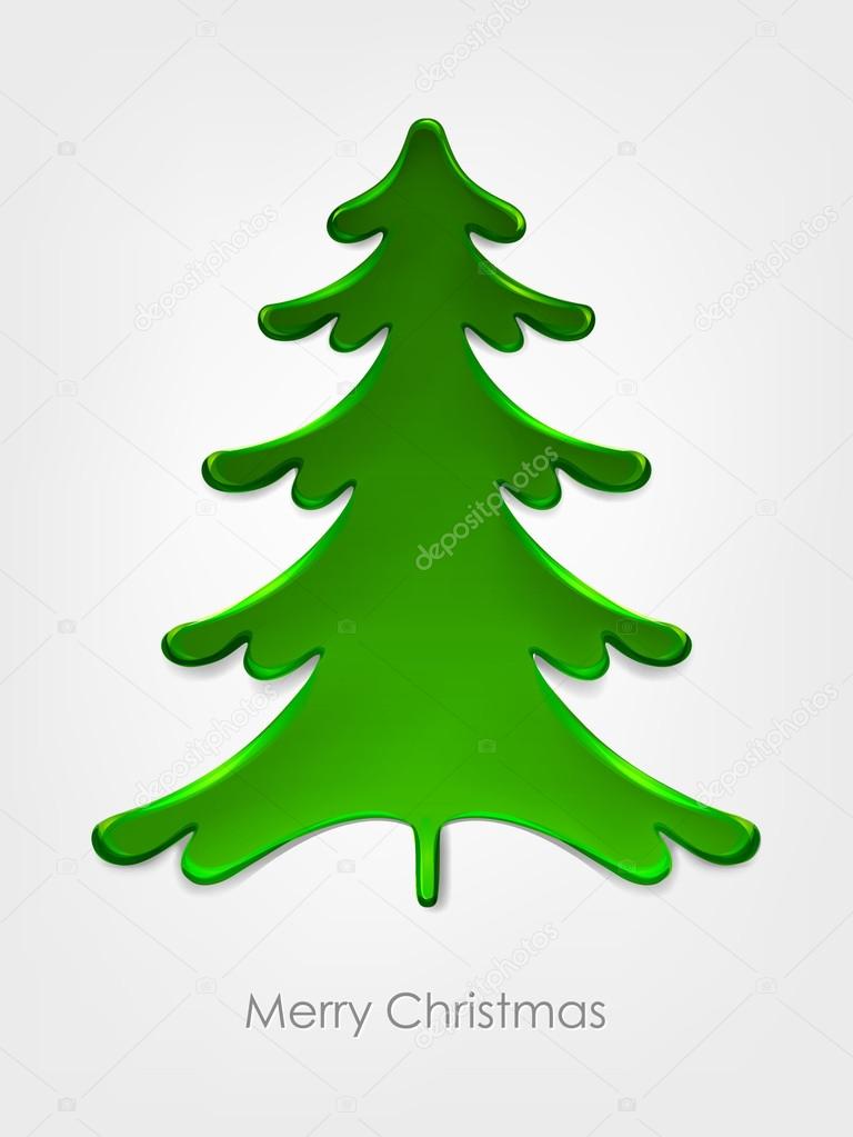 Clipart Julgran I Plast