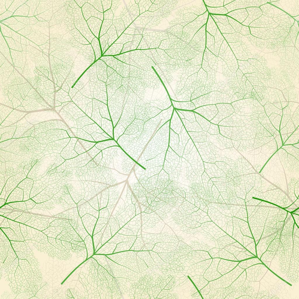 Seamless green leaves pattern Stock Vector Image by ©juliet #44648311