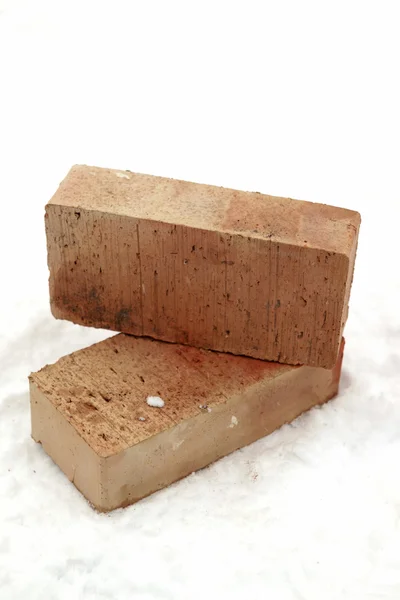 Single brick image | Single red brick isolated on white background ...